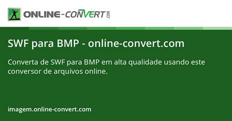 Swf Para Bmp Online