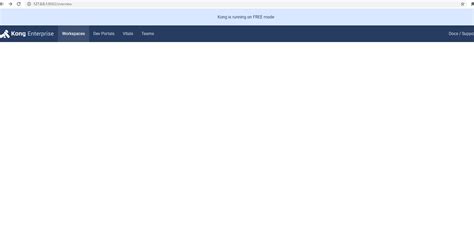 Kong Admin Gui Not Working After Installing It In Ubuntu 18 · Issue