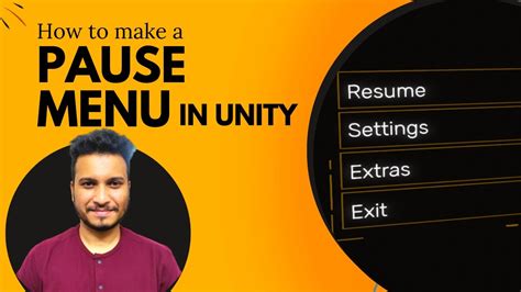 Unity Tutorial How To Create A Pause Menu In Your Unity Game Youtube