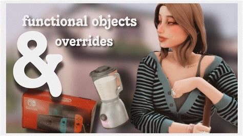 20 Functional Objects And Overrides For Your Sims Households Sims 4