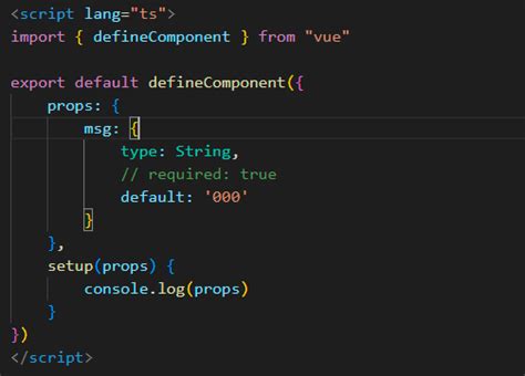 Vue3中 Definecomponent 认识 王希有 博客园