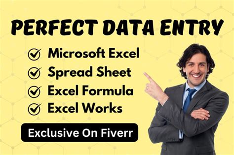 Perfect Data Entry Microsoft Excel And Excel Spreadsheet Work By Sajiram Data Fiverr