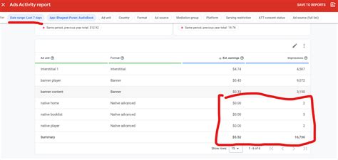 Admob Native Ad Shown But No Impression Counted In Admob Discussion