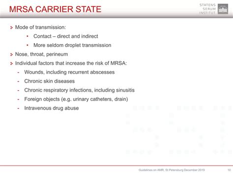 Guidelines On Amr Pathogens Ppt