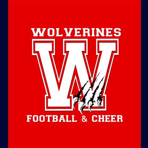 Wolverines Football And Cheer