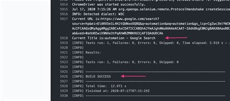 Executing Selenium Tests Maven Java With Ci Github Actions By