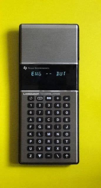 Matrixsynth Texas Instruments Translator As Used By Kraftwerk Kraftwerk Instruments Texas