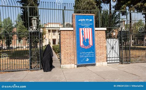 Former Us Embassy In Tehran Editorial Photo 145707409