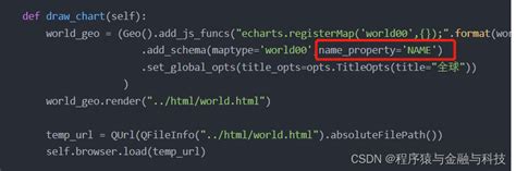 Pyqt5pyecharts显示简易世界地图pyqt 地图控件 Csdn博客