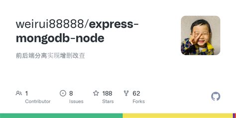 Github Weirui Express Mongodb Node