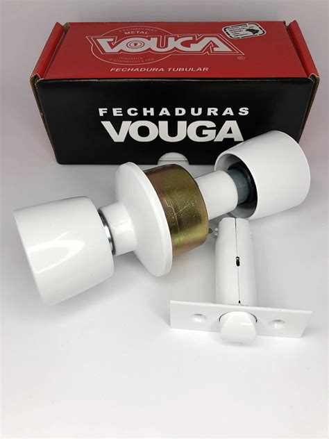 Fechadura Tubular Branca Apoio Forros