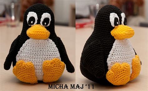 Linux Penguin Linux Crochet Penguins