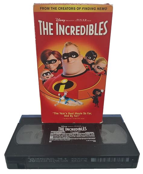 The Incredibles Vhs 2005 Vhs For Sale Online Ebay The