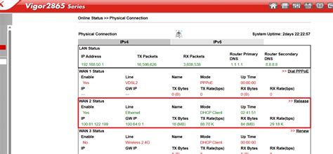 Setting Up Starlink With Vigor2135ax Draytek Faq