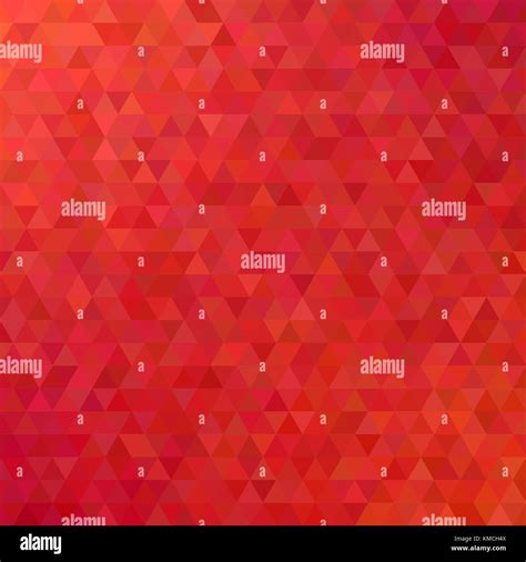 Red Abstract Mosaic Triangle Tile Pattern Background Modern Polygon Vector Design From Regular