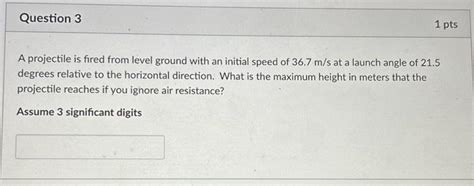 Solved Question Chegg