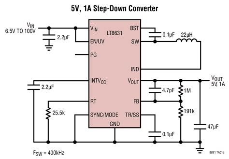100V Input Capable Synchronous Step Down Switching Regulator