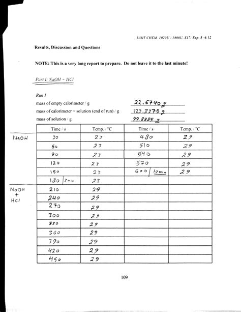 Solved This Is A Report From A Lab Experiment See The Chegg