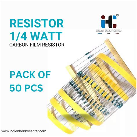 6 8k Ohm 1 4 Watt ±5 Tolerance Carbon Film Resistor At ₹ 25 00 Cfr