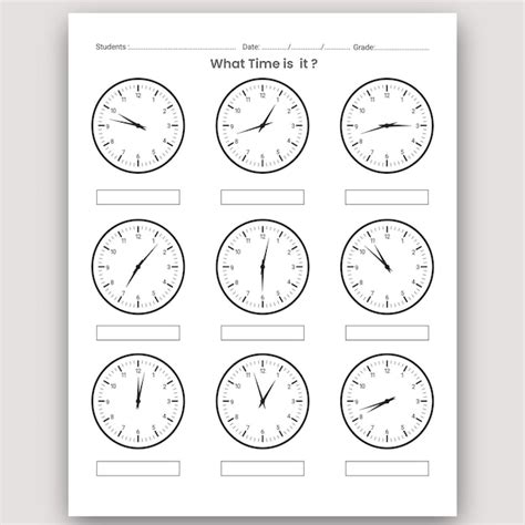 Telling Time For First Grade Video At Gail Hendershot Blog