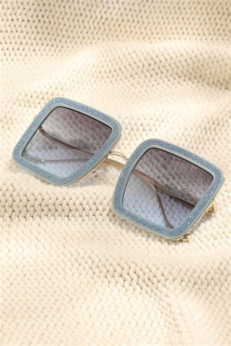 Haute Sauce Full Rim Rectangle Sunglass Prasha Lifestyle