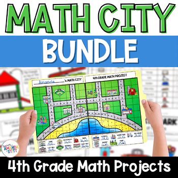 4th Grade Math Project Bundle Real World Math Worksheets And Activities