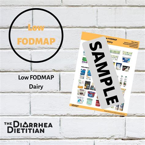 Low Fodmap Dairy
