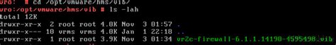vsphere replication disable vr2c firewall vib push to esxi hosts
