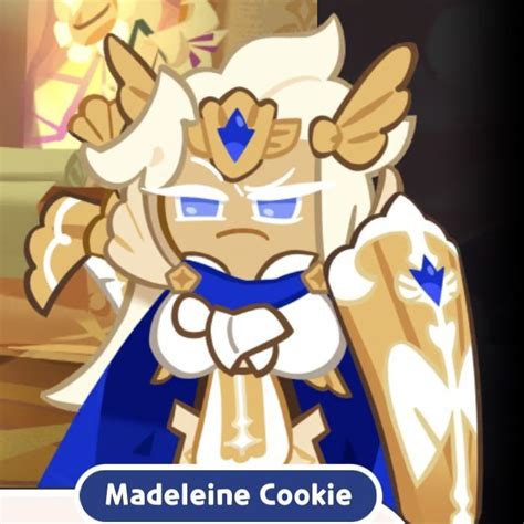 Madeleine Cookie Madeleine Cookie Madeline Cookies Cookie Run