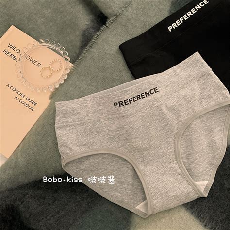 티몬 비즈 마켓 간단한 스포츠 ~ 편지 소녀면 속옷 여성 순면면 가랑이 항균 소녀 여름 얇은 중간 허리 속옷 양말
