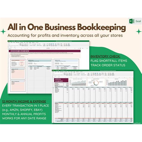Small Business Accounting Excel Template