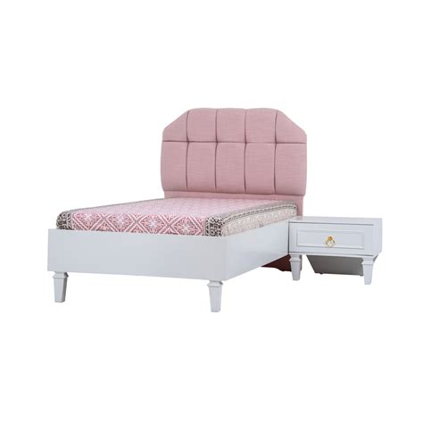 Lily Single Bed With Side Table Poshish