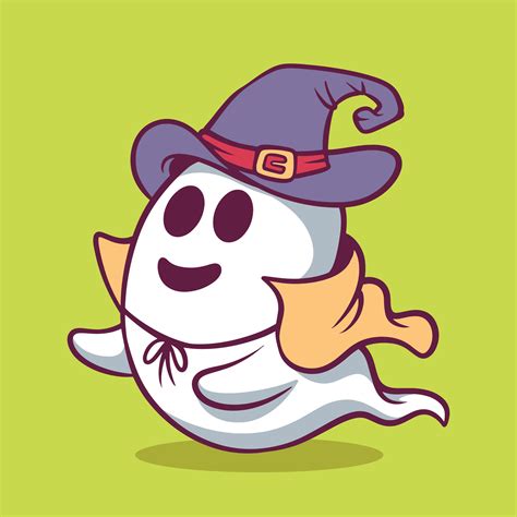 Cute Hand Drawn Ghost Illustration 49708972 Vector Art At Vecteezy
