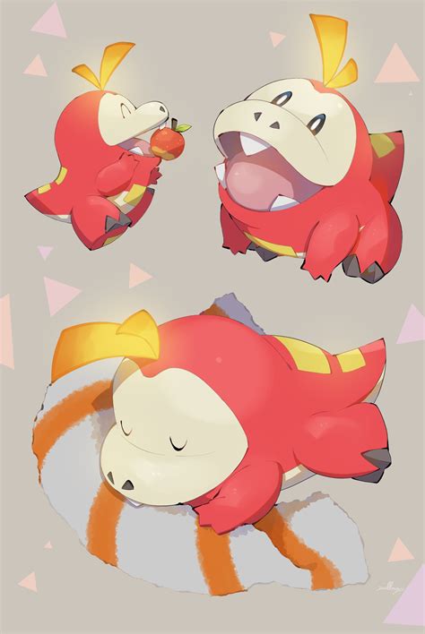 Fuecoco Pokemon Drawn By Nullma Danbooru