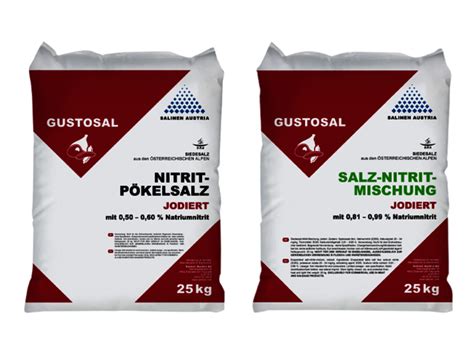 Gustosal Nitrite Curing Salt Salinen Austria Ag