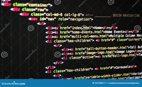 Html Kod Bild Bild 94708677