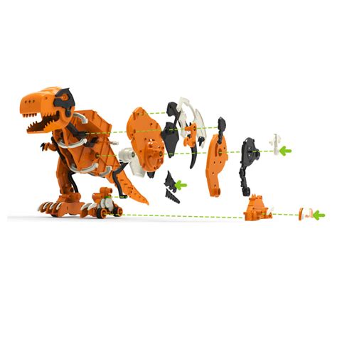 Xtrem Bots Rex The Dinobot Build Your Own Robotic Dino Sensation