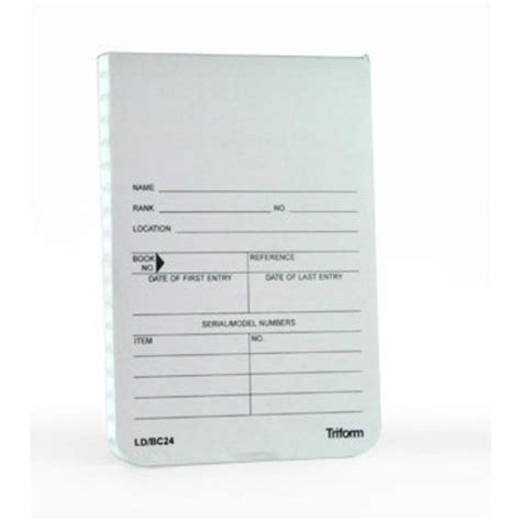Triform Evidence Notebook Ld Bc24 3 5 X 5 Joint Force Tactical