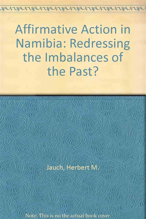 Affirmative Action In Namibia Jauch Herbert M 9789991631554 Amazon