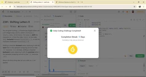 Problemoftheday Leetcodechallenge Codingjourney Problemsolving