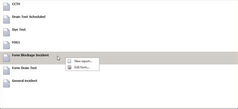 Forms List
