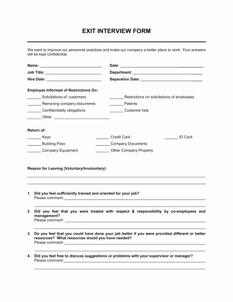 Exit Interview Questions And Answers Pdf