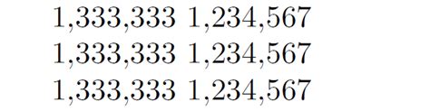 Tables Why Do Numerals Formatted By Siunitx Look Different To Those Not Formatted With Siunitx