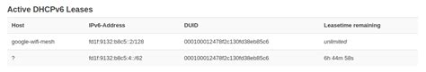 Google Wifi Mesh Odhcp And DHCPv PD Installing And Using