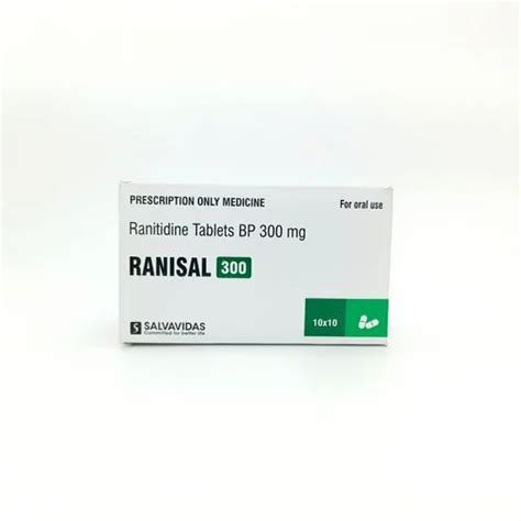 Ranitidine Tablets 300 Mg Ranisal 300 Tablets Prescription At ₹ 50