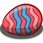 Vector Illustration Of Chocolate Egg Free Svg