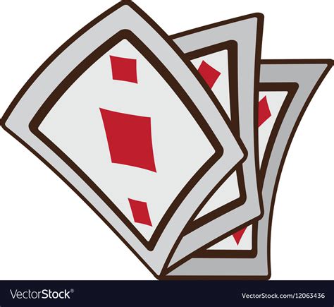 Cartoon Ace Pocker Magic Royalty Free Vector Image