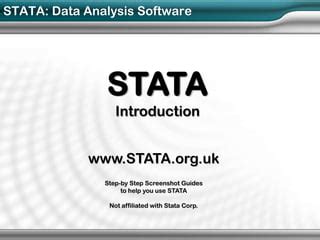 STATA Introduction PPTX