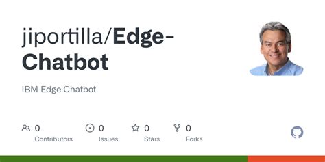 GitHub Jiportilla Edge Chatbot IBM Edge Chatbot
