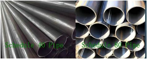 Difference Between Schedule 40 And Schedule 80 Pipe Huaxiao
